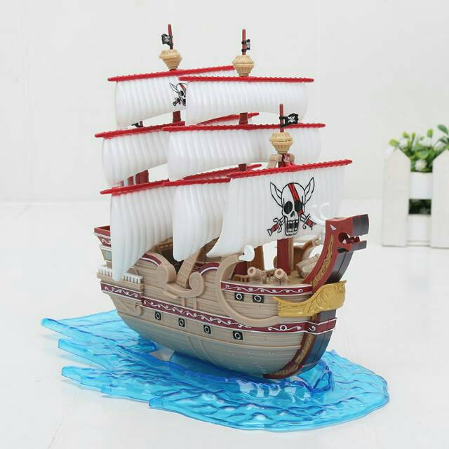 Model Kit / Miniature Action Figure One Piece Grand Ship Red Force Red ...