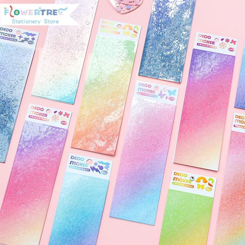 Flowertree 3 Pcs Song Seasons Stickers Journal Scrapbook Decor Sticker ...