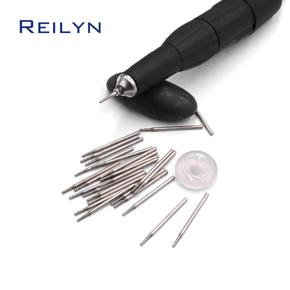 A type diamond grinding burr jade stone drill bits teeth grinding bits ...