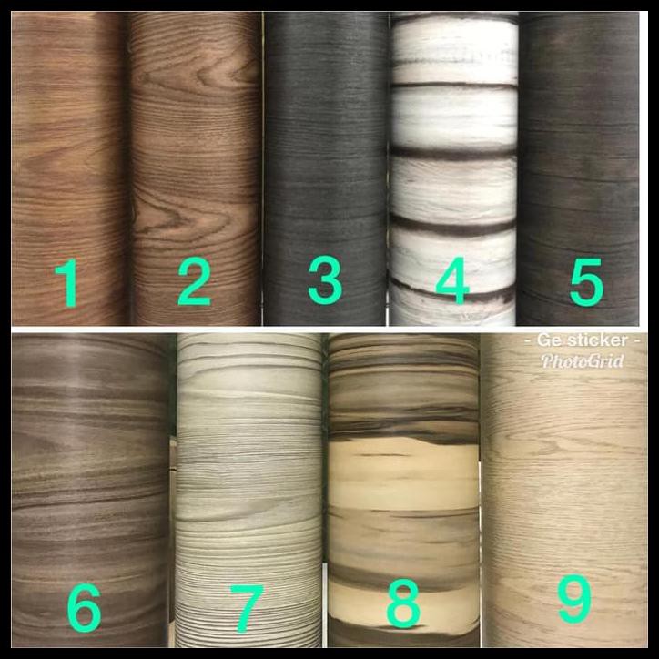 New!! Wood Grain Sticker / Sticker - Fiber, Width 124Cm (50Cm X 124Cm ...