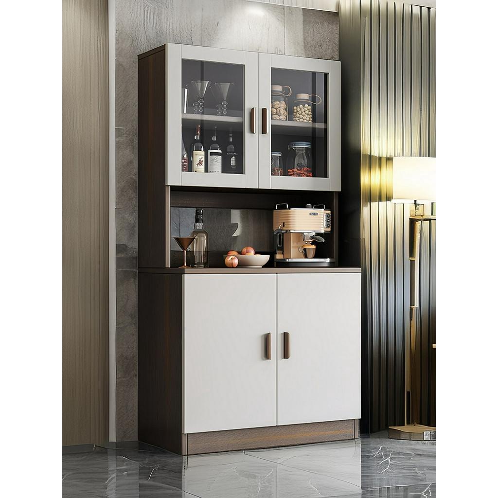 Kitchen Cabinet Side Cabinet Dinner Integrated With Wall Modern And ...