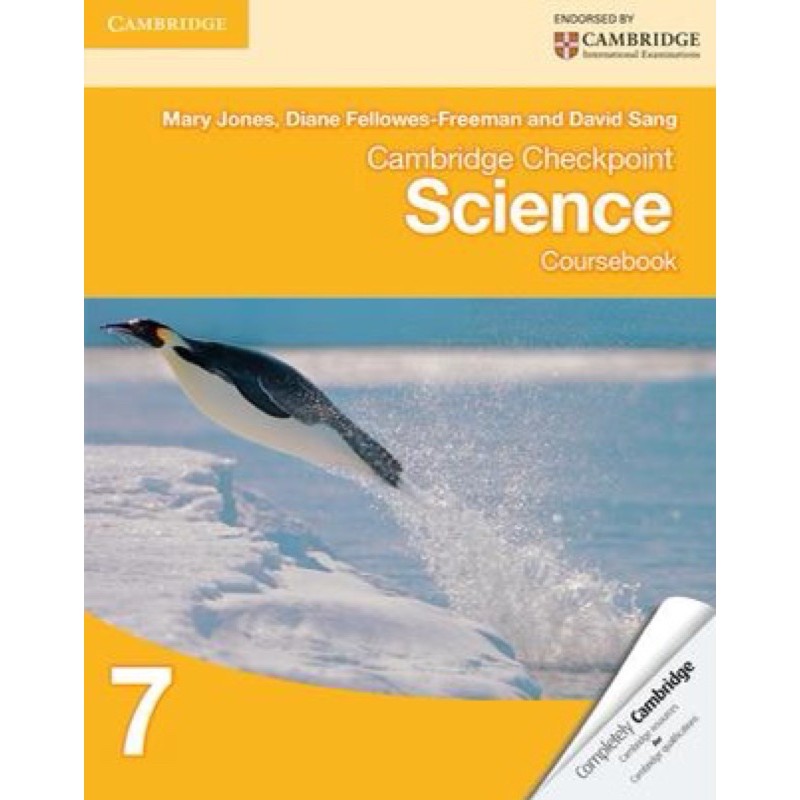 IGCSE Year 7 Cambridge Checkpoint Science coursebook | Shopee Singapore