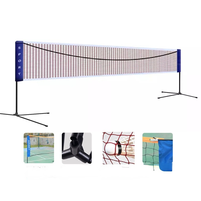 Portable 22FT Picklenet Pickleball Net Set System with Metal Frame ...