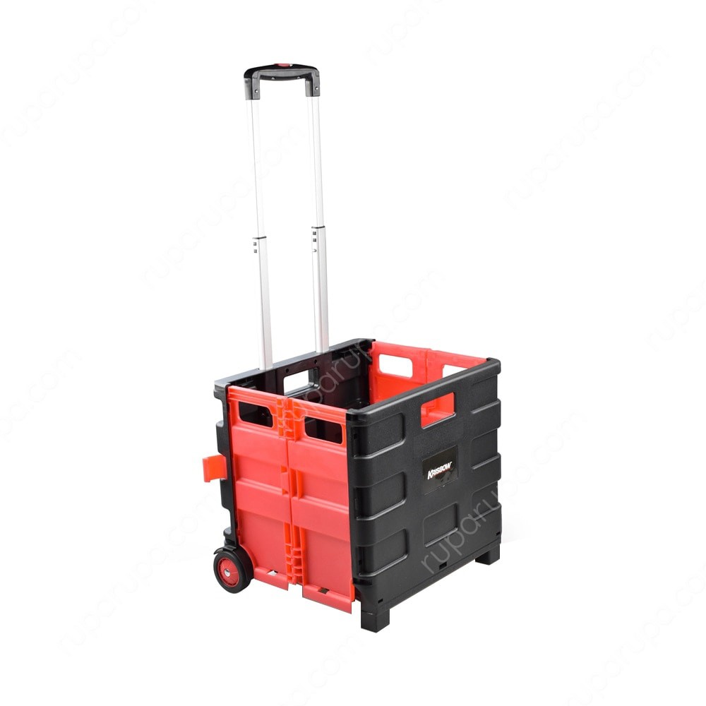 Krisbow Portable Folding Trolley 25 Kg | Shopee Singapore