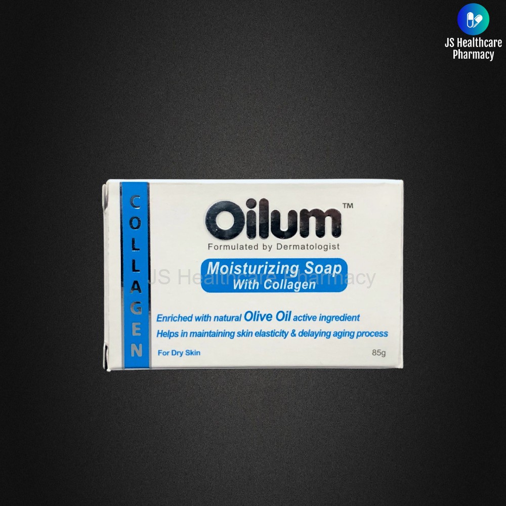 Oilum Moisturizing Soap With Collagen - 85g | Shopee Singapore