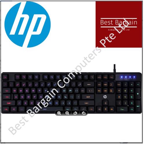 Best Bargain - HP K300 Gaming Keyboard | Shopee Singapore