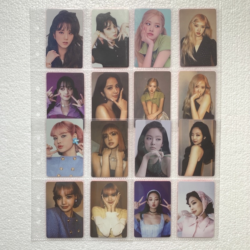 Blackpink Photocard Welcoming Collection 2022 Weverse Benefit Jisoo Jennie Rose Lisa wc22 wv ...