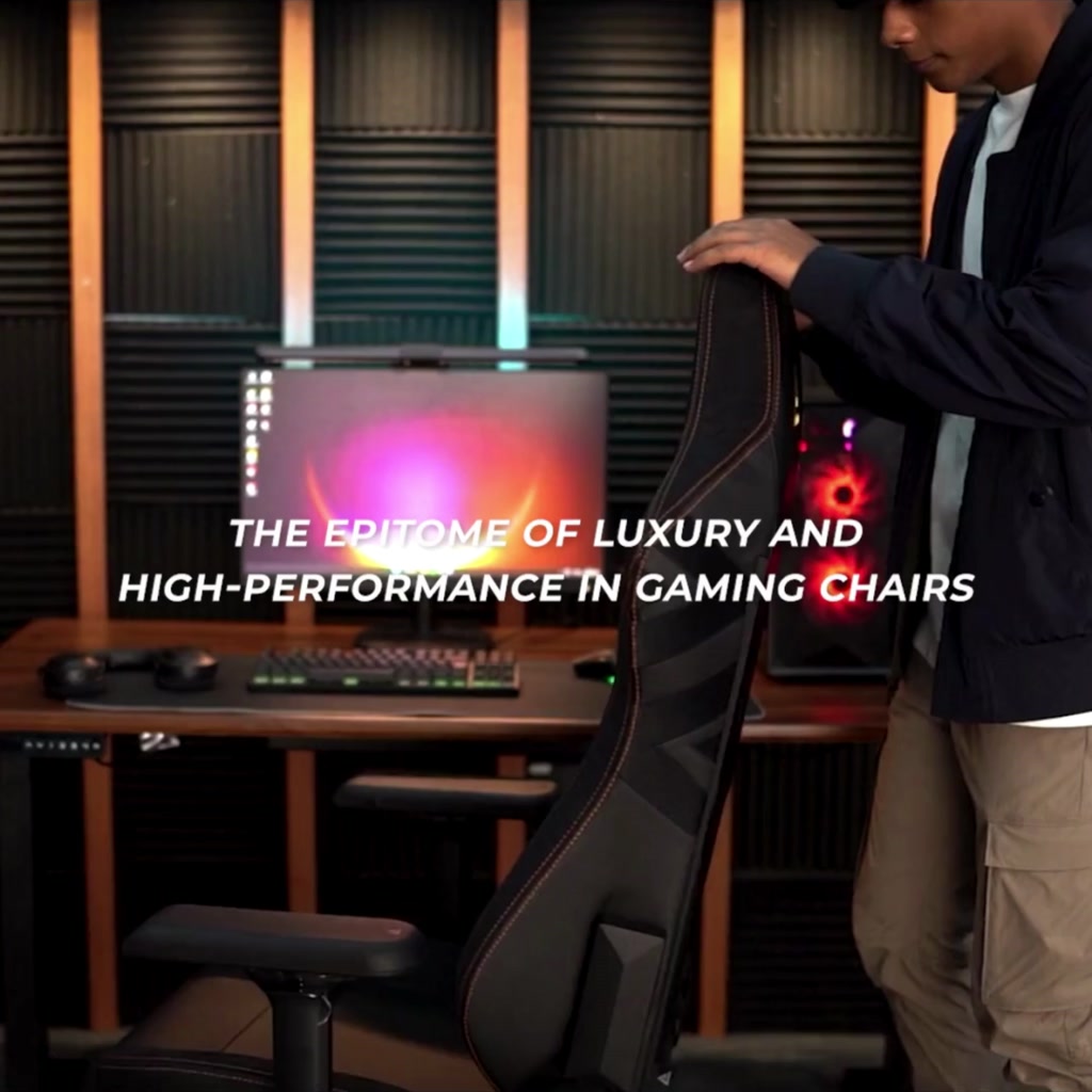 APOL Aevum Ergonomic Gaming Chair with Magnetic Cooling Headrest ...