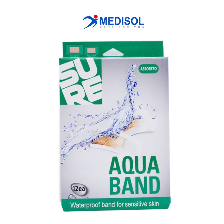 Aqua Band Waterproof Plaster - Aqua Band Waterproof Plaster (box of 2 ...