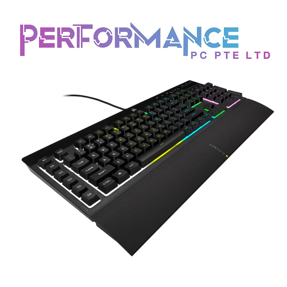 CORSAIR K55 RGB PRO Gaming Keyboard (IP42 Protection, Spill Resistance ...
