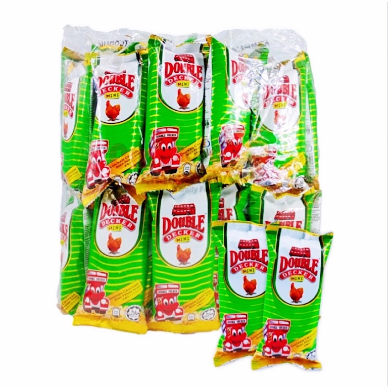 30pack Mini Double Decker Snack Chicken / Prawn / Cheese | Shopee Singapore