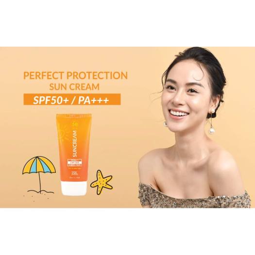 Isk PERFECT PROTECTION SUN CREAM SPF 50+/PA+++ Korea 70ml | Shopee ...