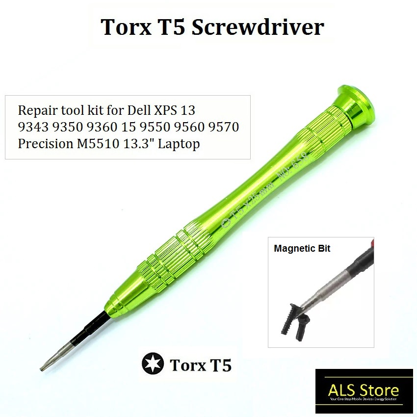 Torx T5 Screwdriver for Dell XPS 13 Mac book Air Pro battery screws i Pad Matebook X Pro bottom case screws Shopee Singapore