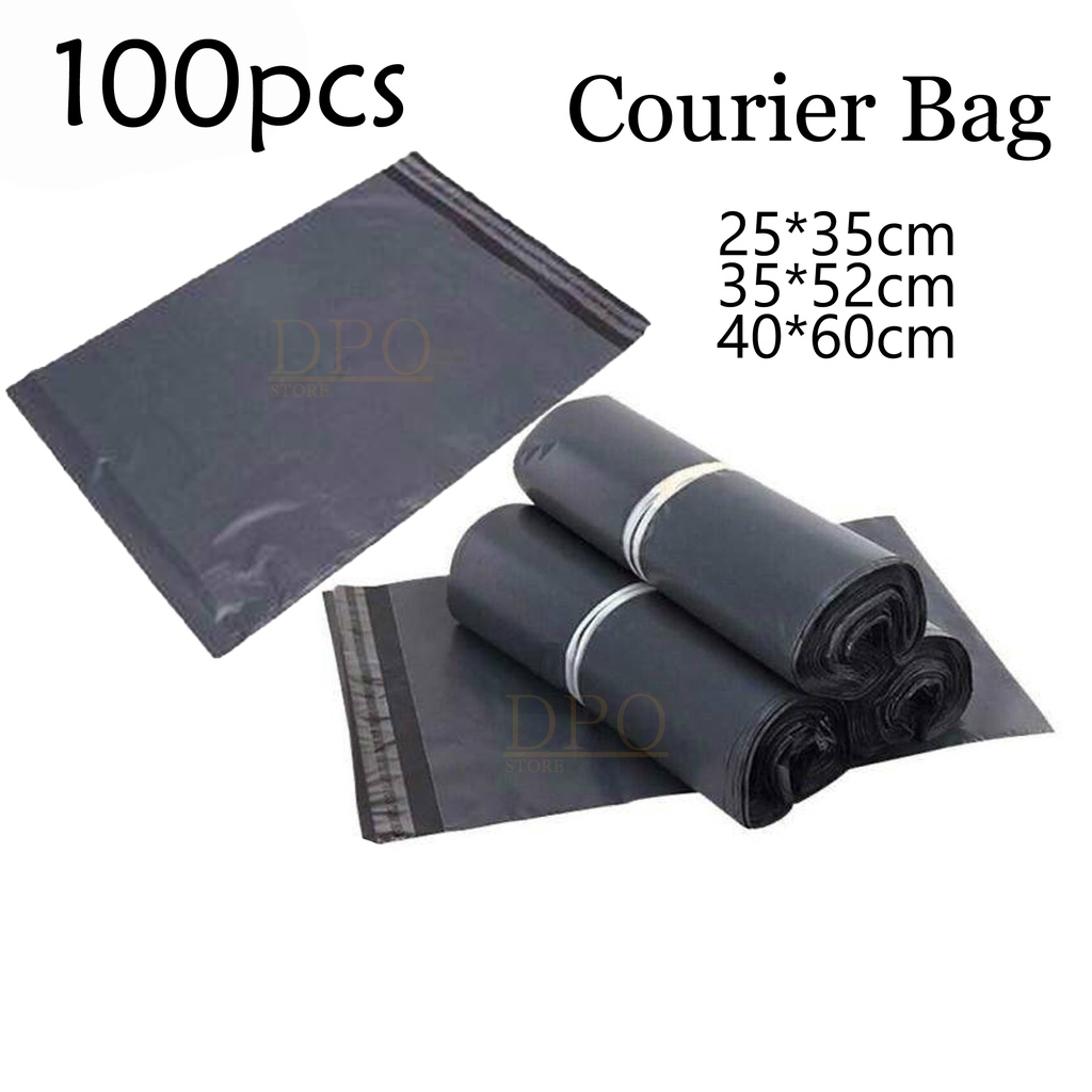 Courier Bag Grey Parcel Bag Grey Flyer Plastic Bag Packing Shipping ...