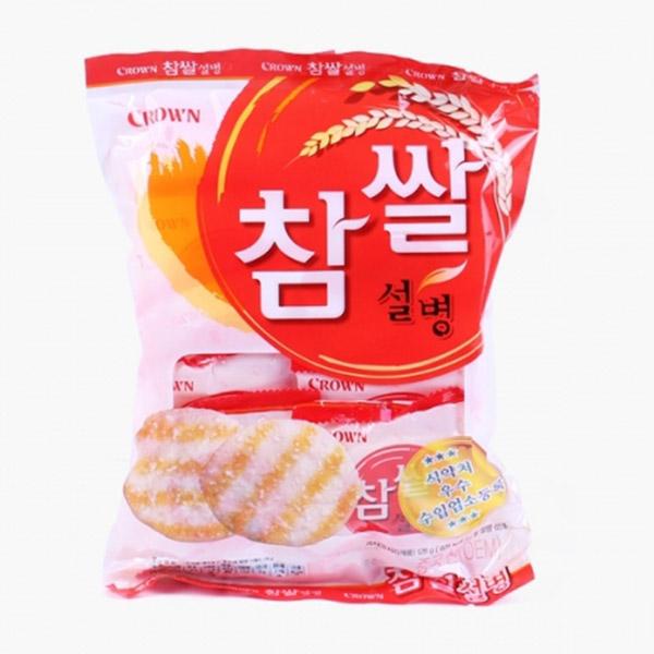 CROWN Rice Cracker Sweet 270g [Korean] | Shopee Singapore