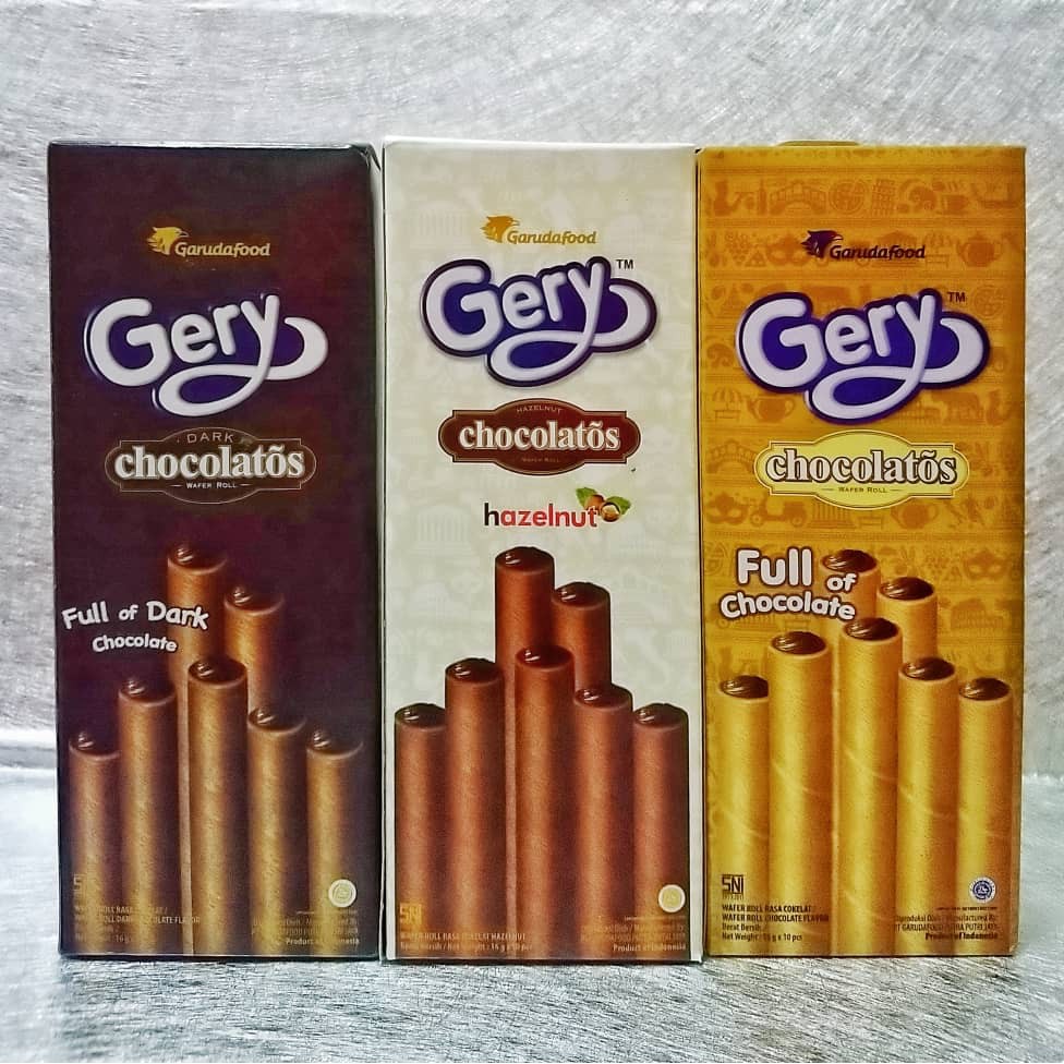 Garuda Food Gery Chocolate | Dark Chocolate | Chocolate Hazelnut Wafer ...
