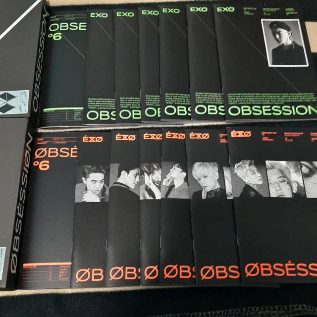 [SHARING] EXO Mini Photobook - Official from EXO Album OBSESSION (X-EXO ...