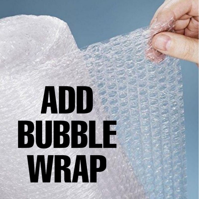 ADD ON BUBBLE WRAP ( 1, 2, 3, 4, 5 LAYER ) BUBBLE WRAP EXTRA PROTECTION ...