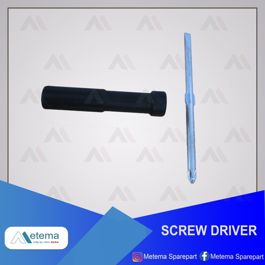 Screw Driver / Screwdriver (plus minus) Metema Original | Shopee Singapore