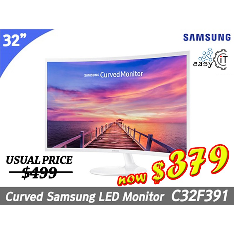 SAMSUNG C32F391 | C32F397 32inch Curved FHD Monitor (only White Color ...