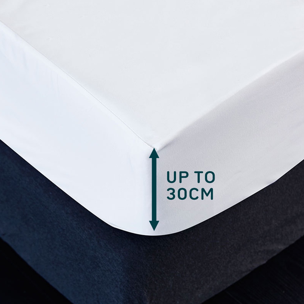 DREAMAX GIOIA Waterproof Bedsheet - Single / Super Single / Queen ...