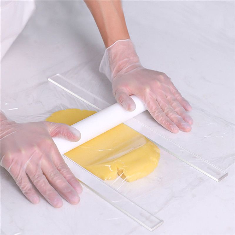 [SG🇸🇬 Fast Delivery] 1 Pair 2pcs Acrylic Pastry Ruler/Biscuits Balance ...