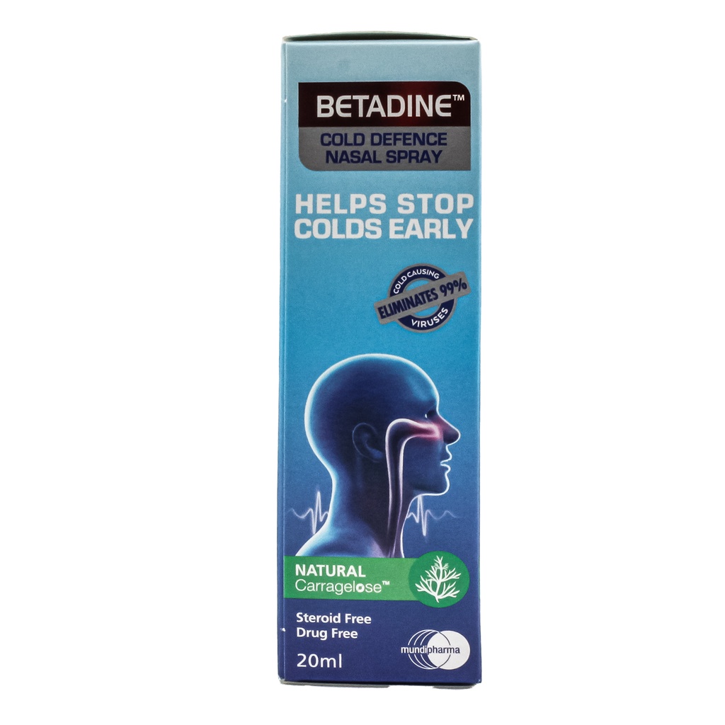 Betadine Nasal Spray Adult 20ml [EXP 4/25 | Shopee Singapore