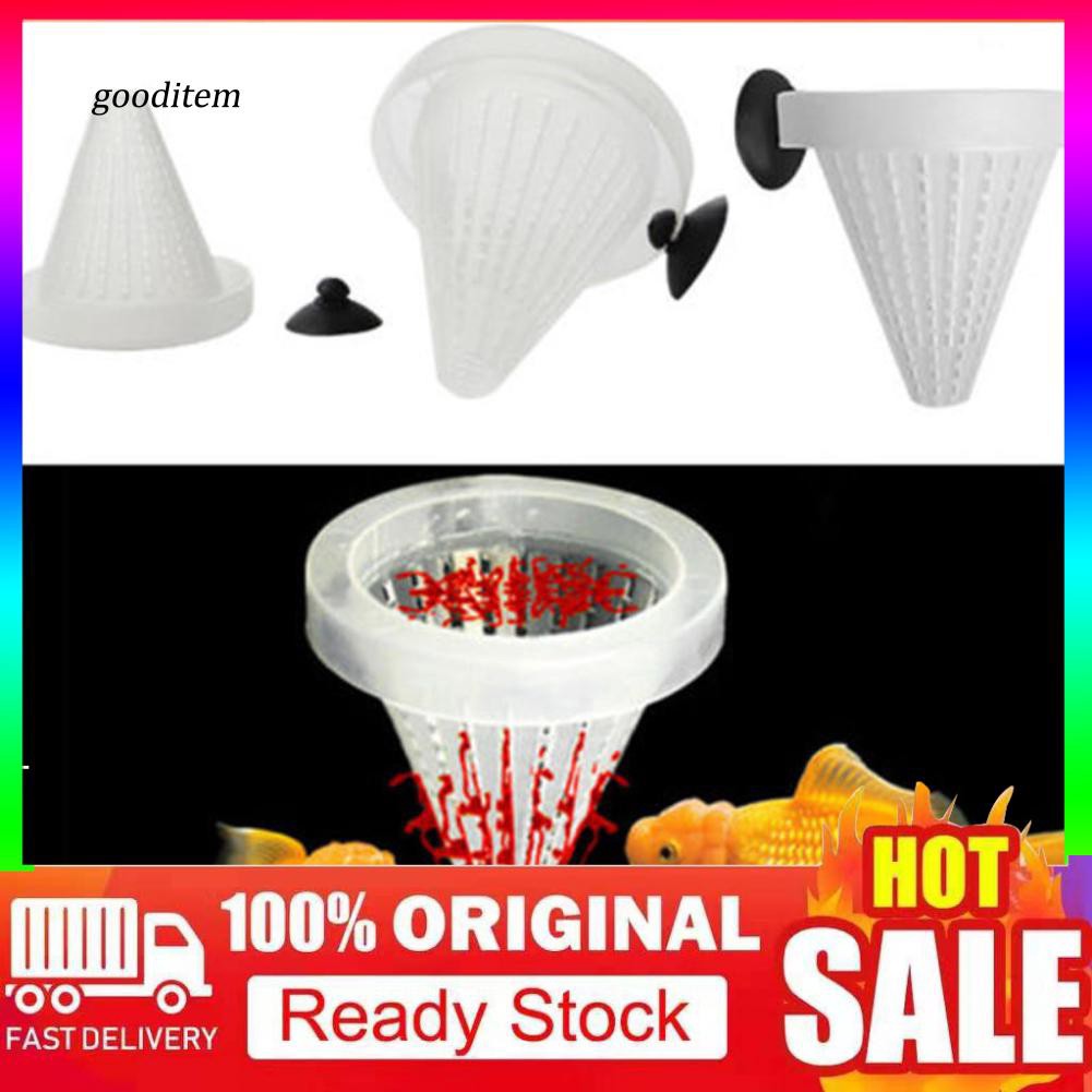 GDTM_5Pcs/Set Aquarium Fish Tank Feeder Food Blood Worm Cone Funnel ...