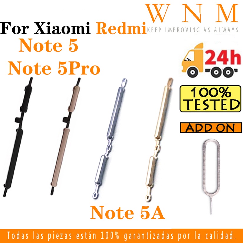 Power button For Xiaomi Redmi Note 5 / Note5 Pro / 5A 5Pro Power and ...
