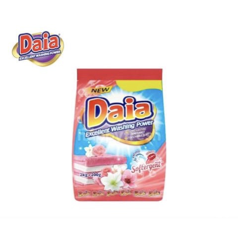 (SG SELLER) Daia Powder Detergent Parfum / Lemon / White / Colour ...