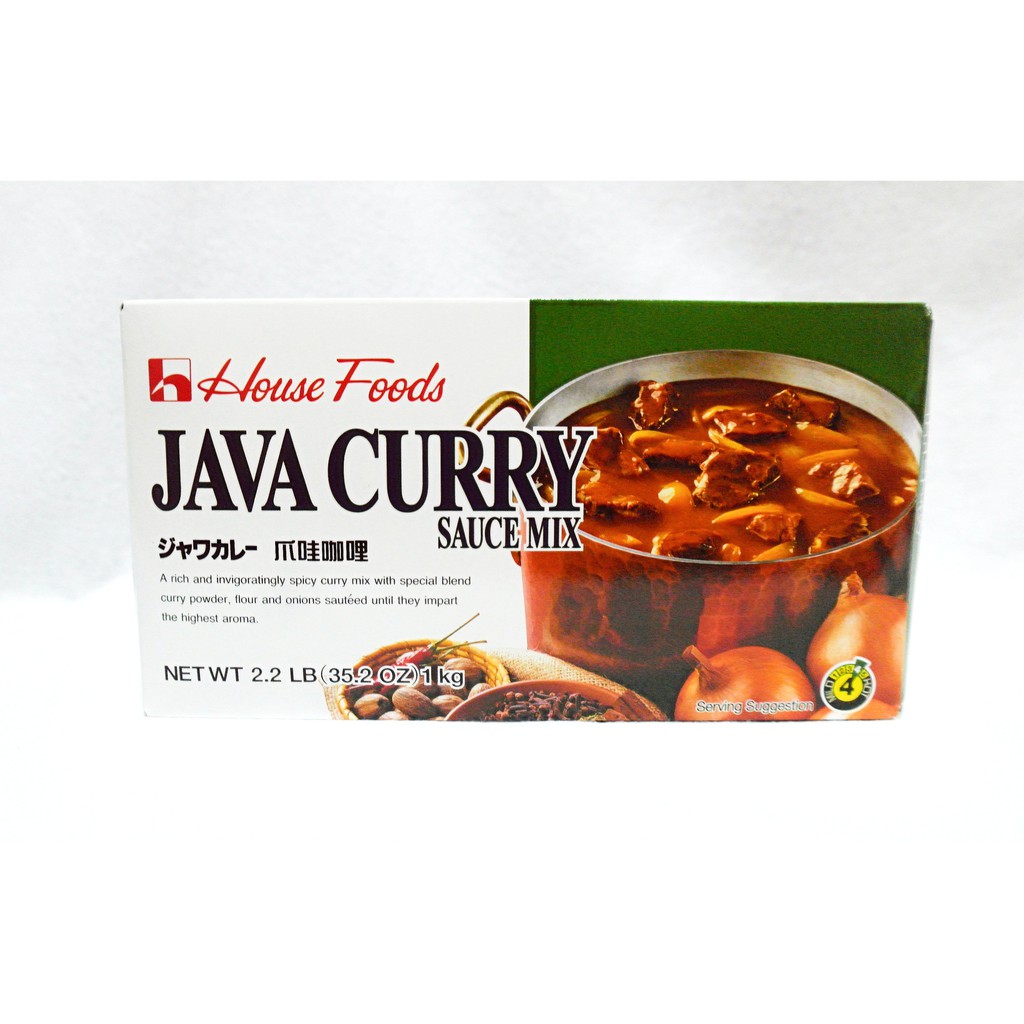 Japanese Java Curry Sauce Mix - 1KG | HOUSE BRAND | 4/5 Hot Level | Jap ...