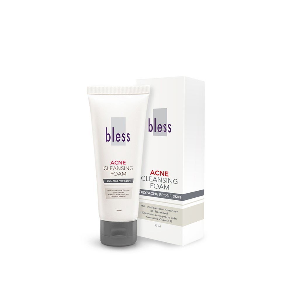 Bless ACNE CLEANSING FOAM BLESS Soap Washing ACNE BLESS FACIAL FOAM ...