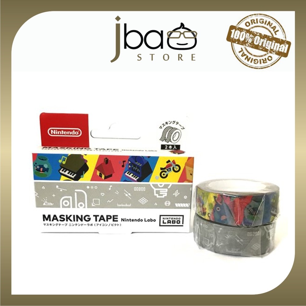 Nintendo Labo Icon and Pict picture masking tape set Make in Japan ...