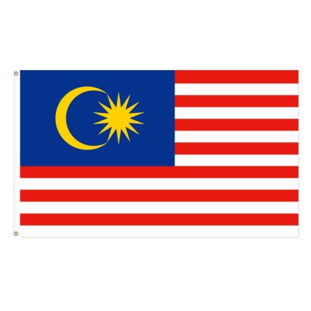 Bendera Flag Polyester - 35-inch x 70-inch (90cm x 180cm OR 3ft x 6ft ...