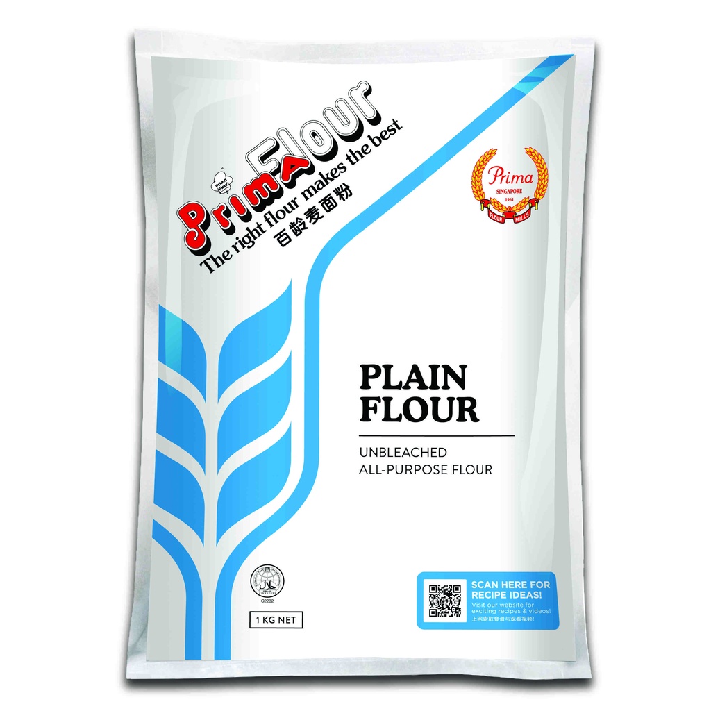Prima Plain Flour 1Kg -Shcxd | Shopee Singapore