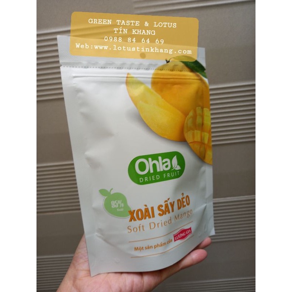 Ohla dried mango, delicious fruit snack rich in Vitamins (100gr ...