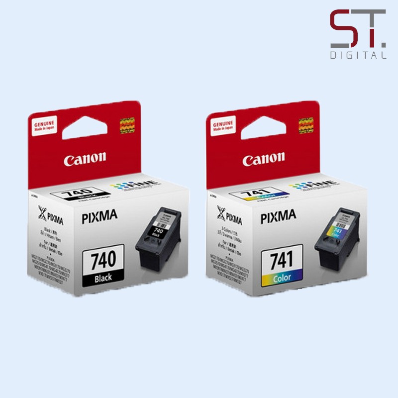 Canon 740 Black 741 Color Ink Cartridge for Pixma MG2170 MG2270 MG3170 ...