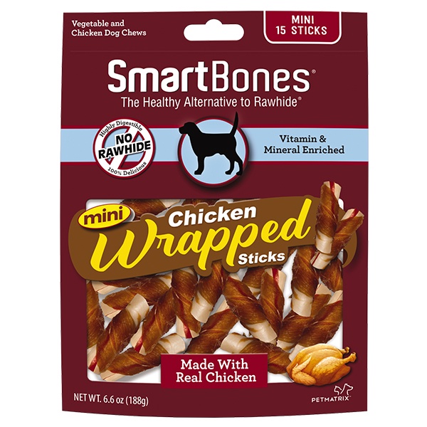 SmartBones Chicken Wrapped Sticks for Dogs (2 Sizes) | Shopee Singapore