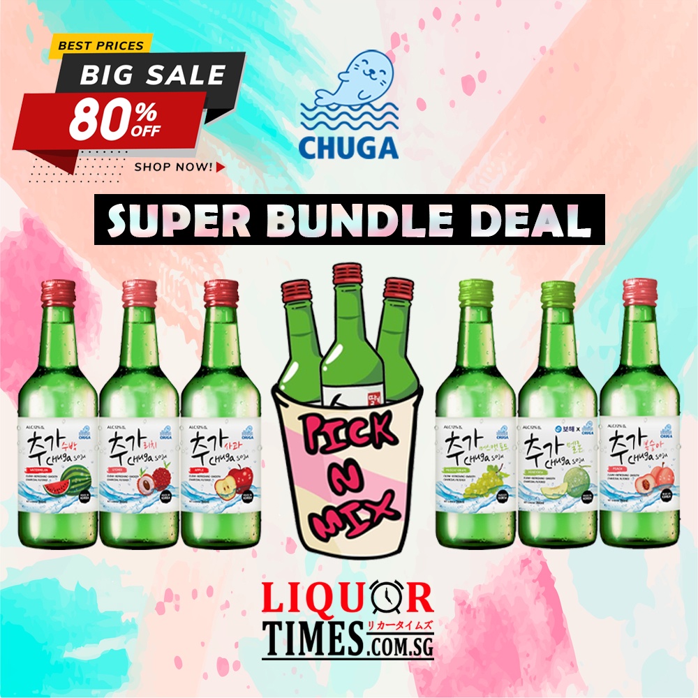 CHEAPEST CHUGA SOJU SUPER BUNDLE [ Pick & Mix 2/ 4 /6 /8 /10 Bottles x ...
