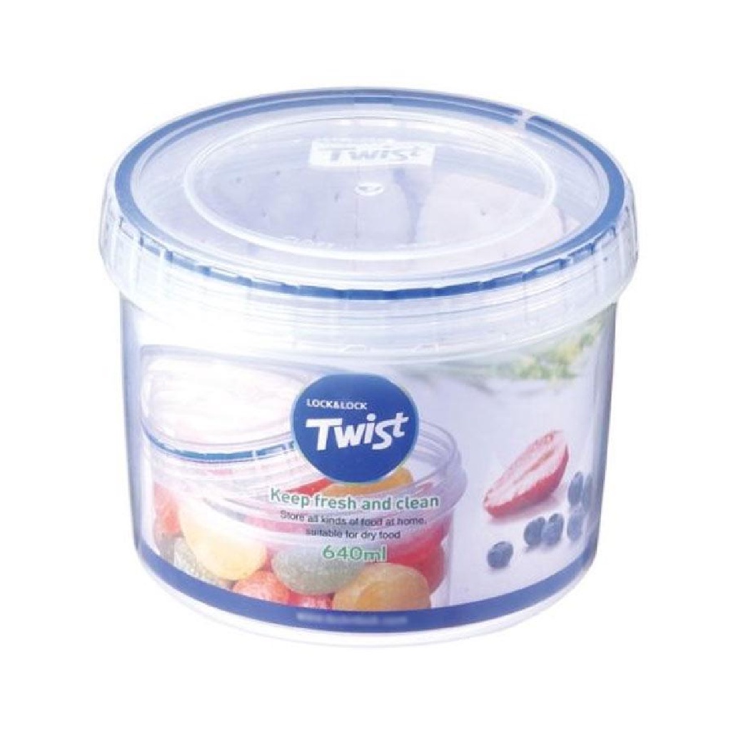 Lock&lock Locklock Locknlock Locknlock Twist 640mL 640mL - Toples | Shopee Singapore