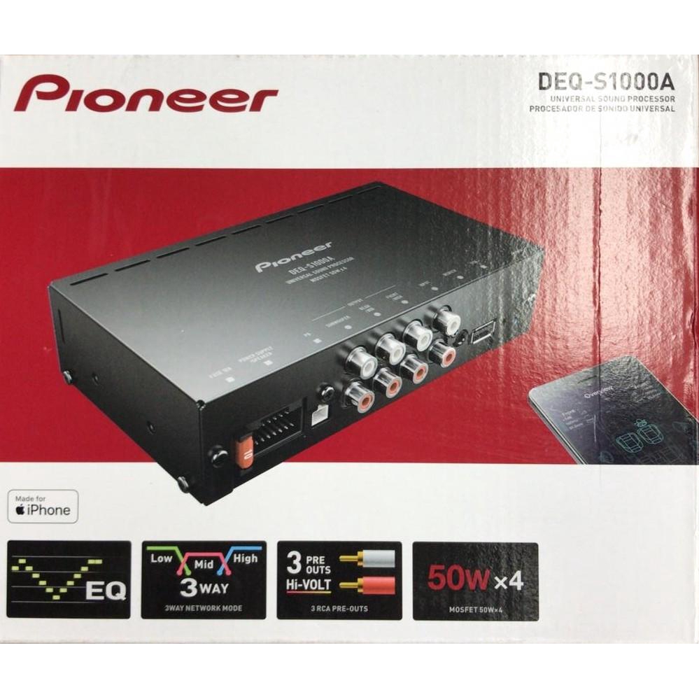Pioneer DEQ-S1000A Universal Digital Sound Processor (DSP) and 4 ...