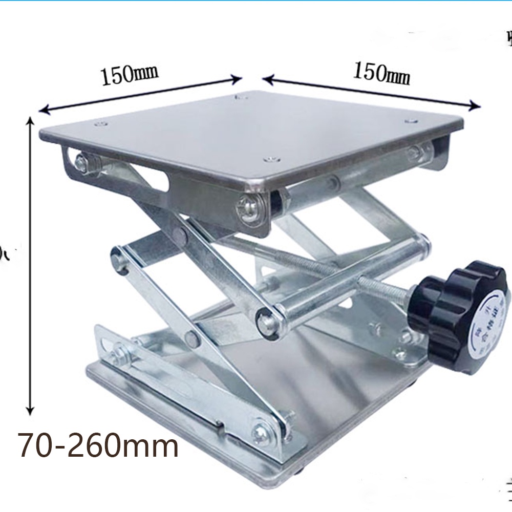 Lift Table Lab Plate Jack Scissor Stand Platform Router Workbench Table ...