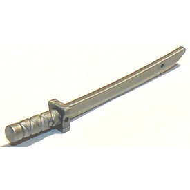 Original Lego - Set of 10 Flat Silver Weapon Sword, Shamshir Katana ...