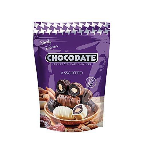(Expiry - 29/10/2025)Chocodate Assortment of 3 type of Chocodates White ...
