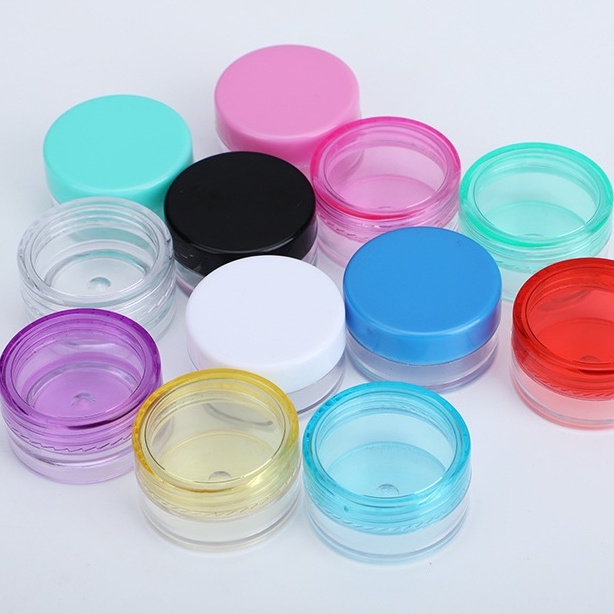 3g/5g Cosmetic Container 3g5g Cream small container Square round bottom ...
