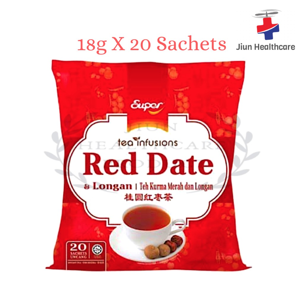Super Red Dates & Longan Tea (18g x 20Sachets ) | Shopee Singapore