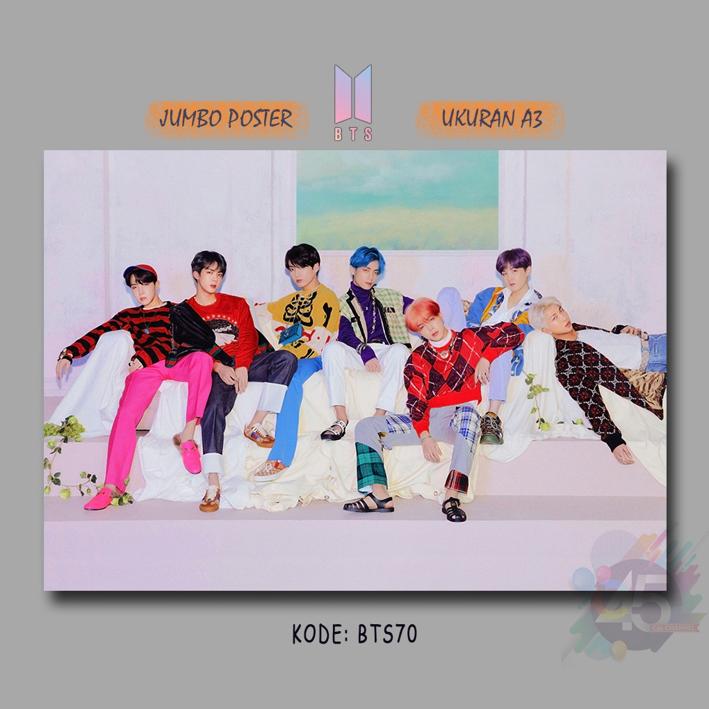 HIASAN DINDING KAYU Korea Poster BTS K-POP Wood Art Wooden Wall ...