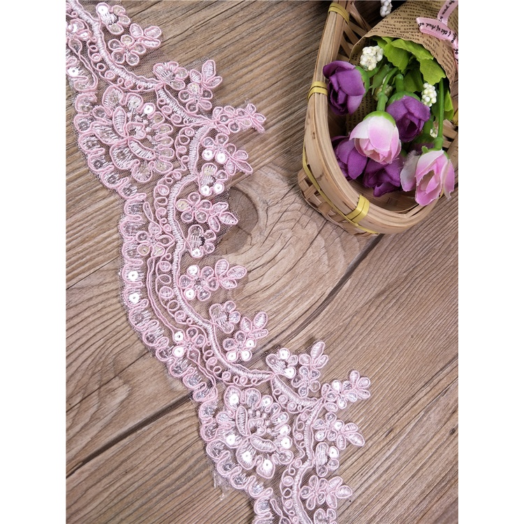 Trimming Lace Border Lace Corded | Shopee Singapore