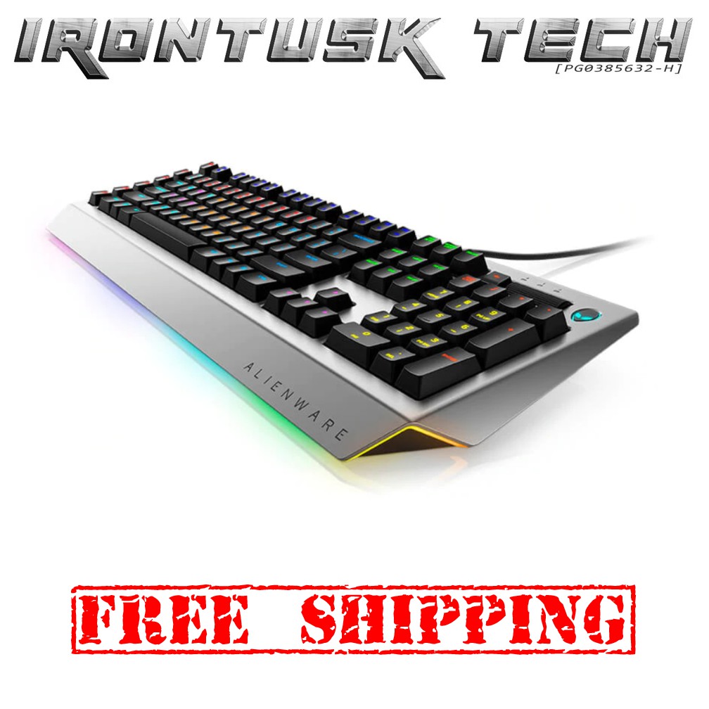 ALIENWARE AW768 PRO GAMING MECHANICAL KEYBOARD (BROWN SWITCH) | Shopee ...