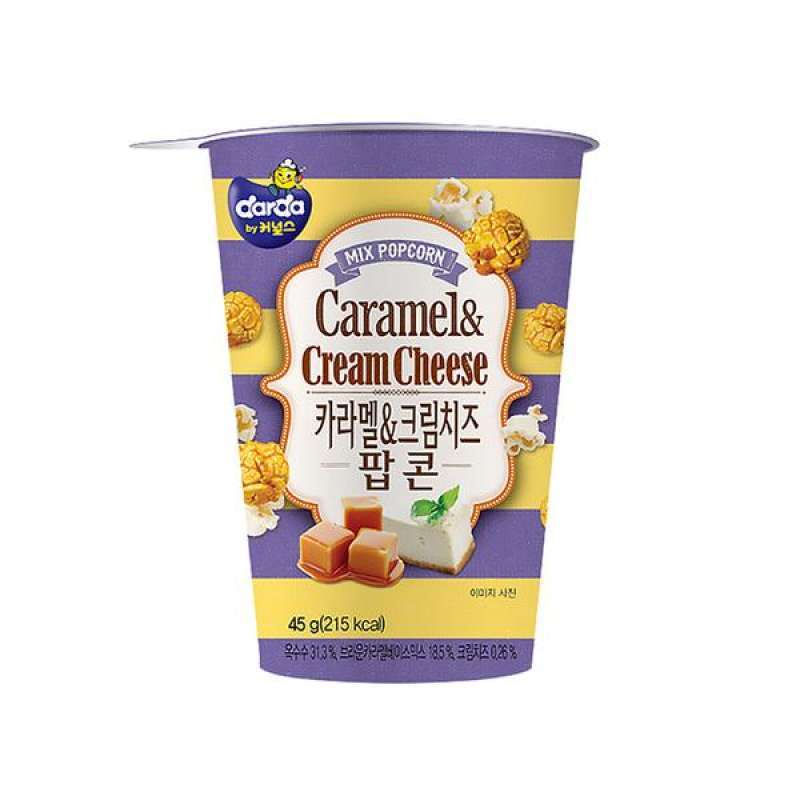 DARDA Popcorn Caramel & Cream Cheese 45g [Korean] | Shopee Singapore